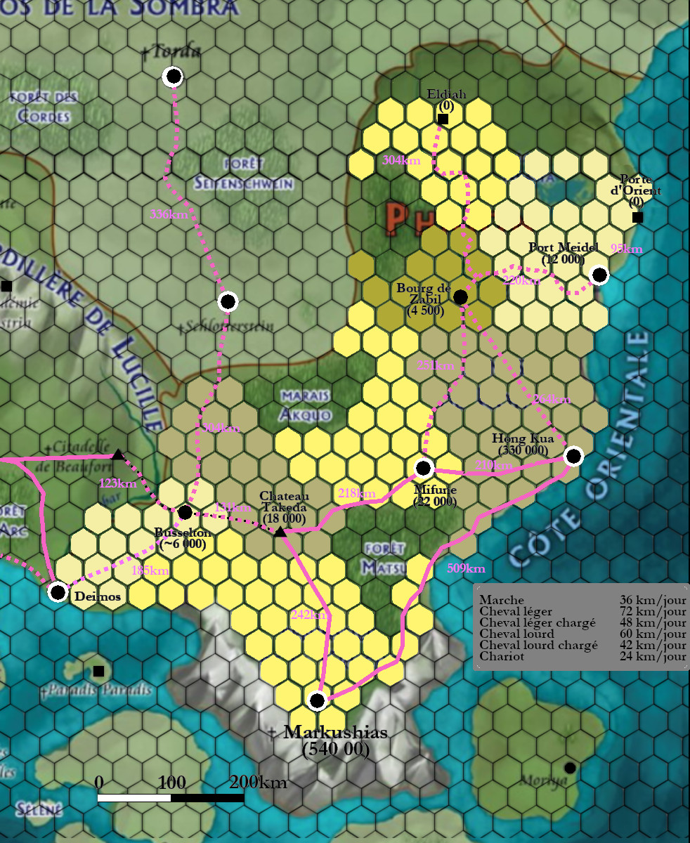 La Crypte Oubliée - Anima - Carte de Gaïa & Echelle